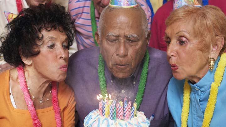 Sharing a birthday - Starts at 60