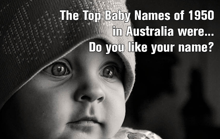 Do you like your name? Here Were the Top Baby Names in the 1950s ...