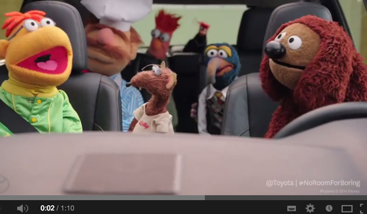 The Muppets make Toyota look like a whole heap of fun - Starts at 60