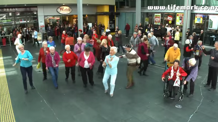 World’s oldest flash mob - Starts at 60