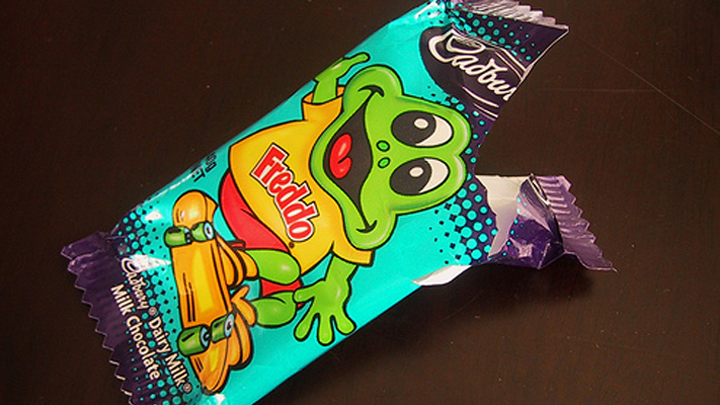 Cadbury quietly changed the size of Freddo Frogs - Starts at 60