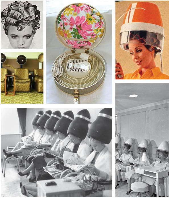 Remembering the old days at the hair salon - Starts at 60