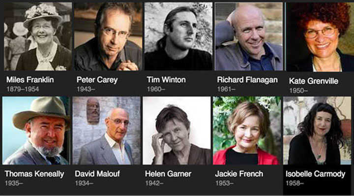 Your favourite Australian Authors - Starts at 60
