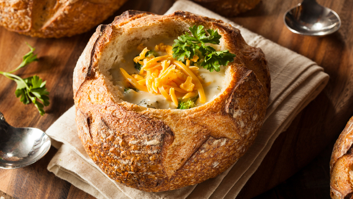 French onion soup cob loaf - Starts at 60