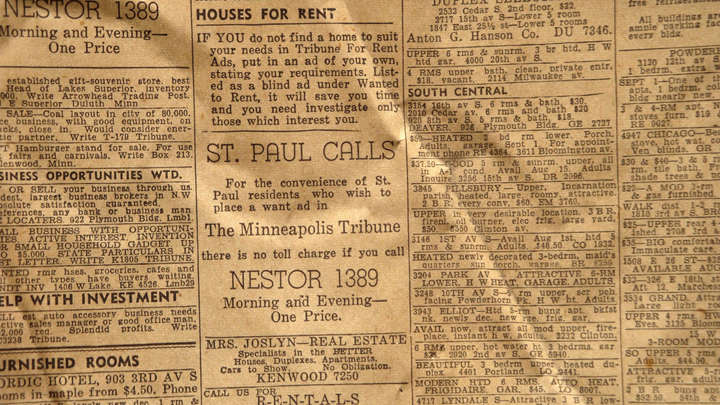 Reading the newspaper from 1940… - Starts at 60