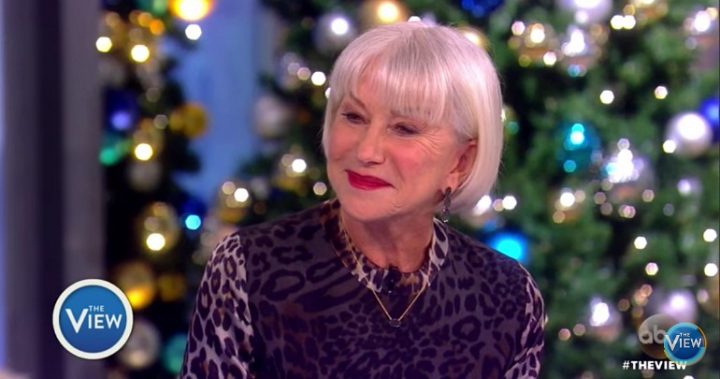 Helen Mirren gives her beautiful perspective on death - Starts at 60
