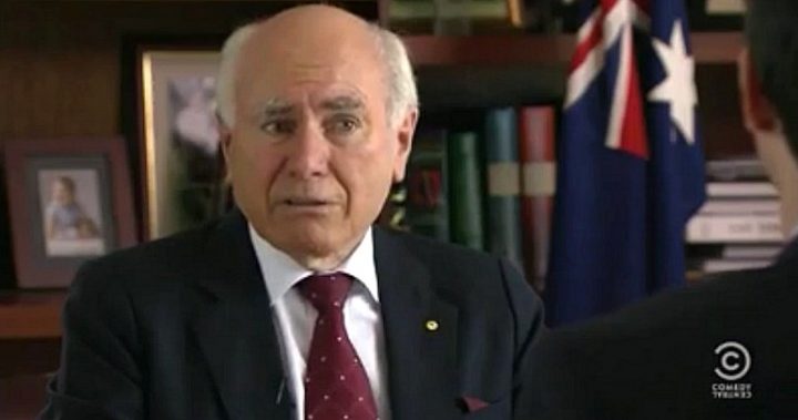 John Howard states his position on SSM debate - Starts at 60