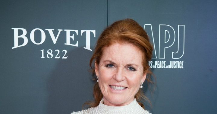 Sarah Ferguson stuns in extravagant high-neck gown - Starts at 60