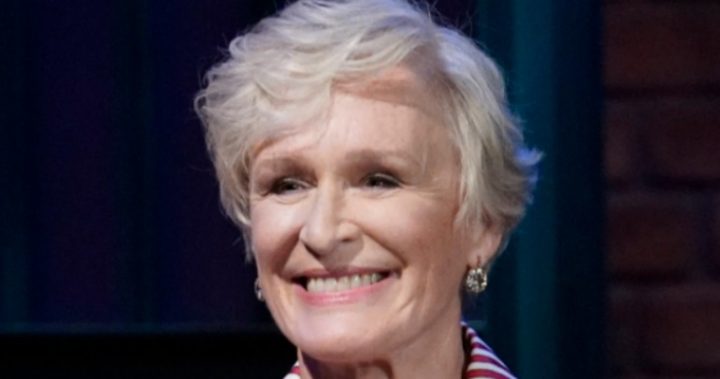 Glenn Close goes hell for leather as she steps out in racy black pants ...