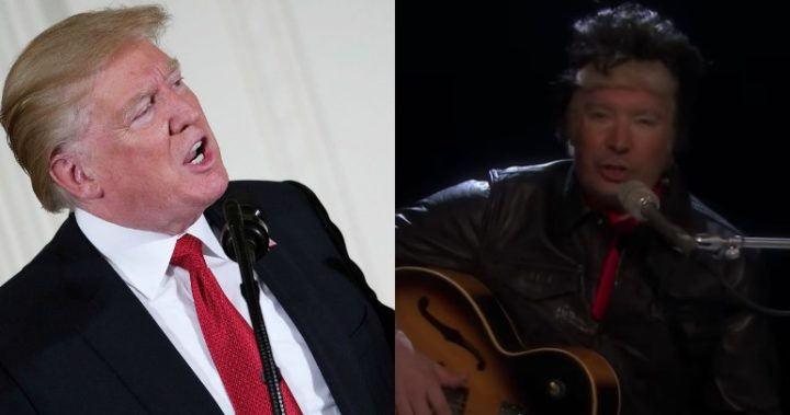 US talk show host hilariously impersonates Trump following Elvis ...