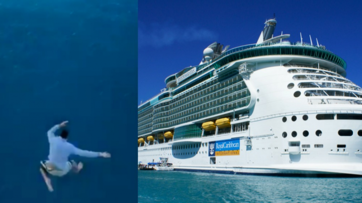 Passenger banned from cruise ship for life after dangerous stunt ...