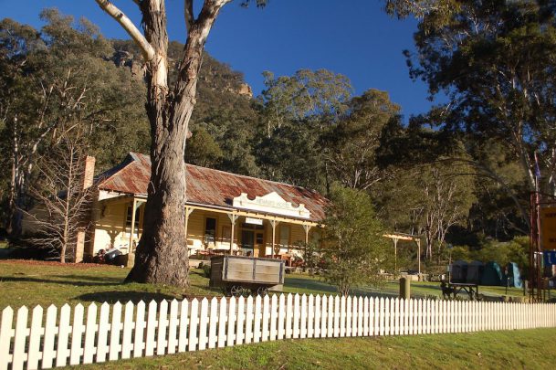 The changing face of the mining town of Newnes - Starts at 60