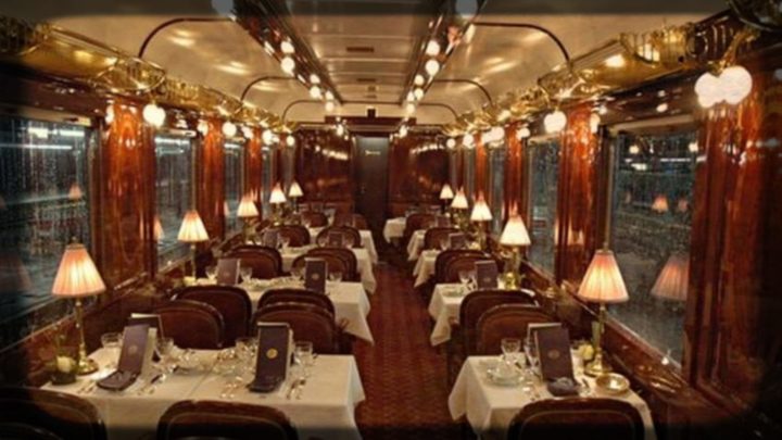 ‘The incredible opulence of the Orient Express took my breath away ...