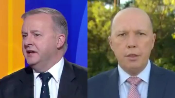 ‘I’m onto you’: Albo and Dutton clash in fiery debate over AFP media ...