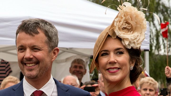 Gorgeous Princess Mary exudes glamour in stunning red frock and heels ...