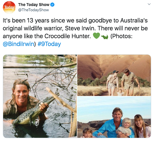 ‘I miss him everyday’: Steve Irwin remembered 13 years on from his ...