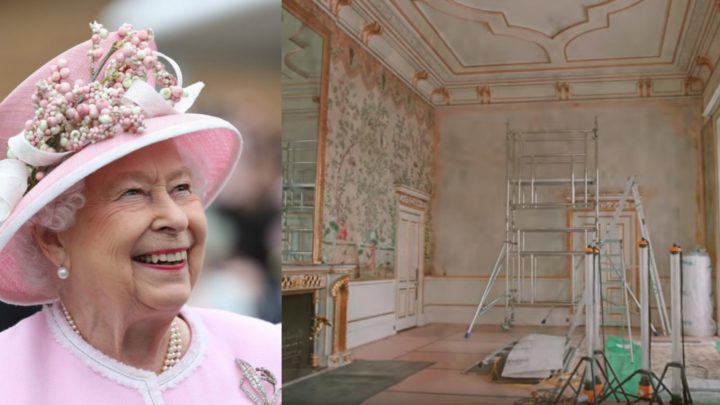 Royal family give rare look behind the walls of Buckingham Palace in ...