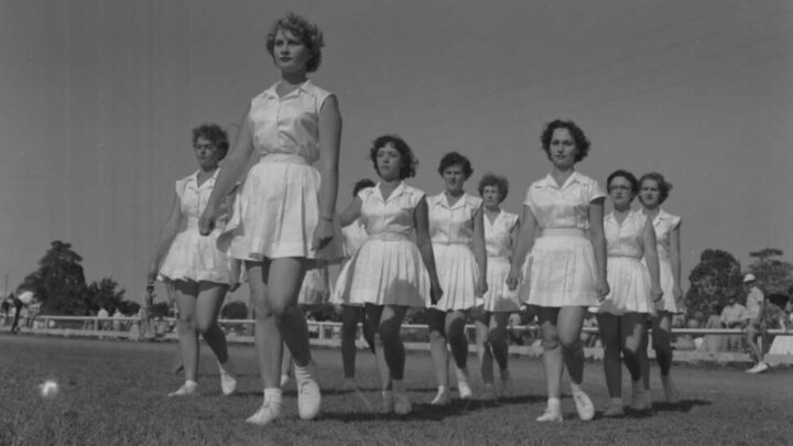 ‘Jackets, white skirts and booties: Remembering the Marching Girls ...