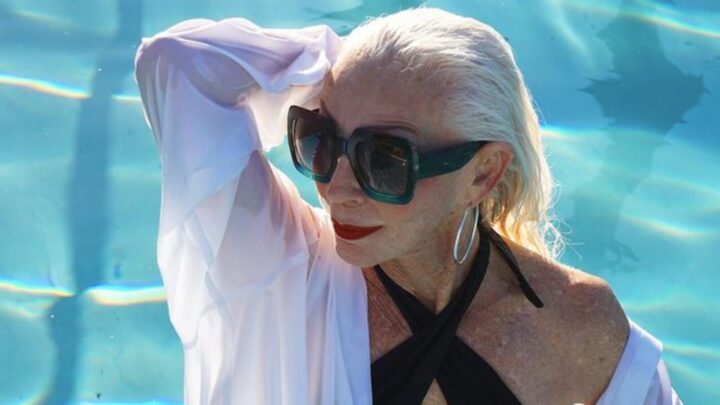 ‘Wear what makes you feel good’: Sultry 73-year-old model hits back at ...