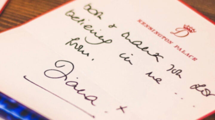 The heartbreaking final Christmas letter Princess Diana wrote - Starts ...