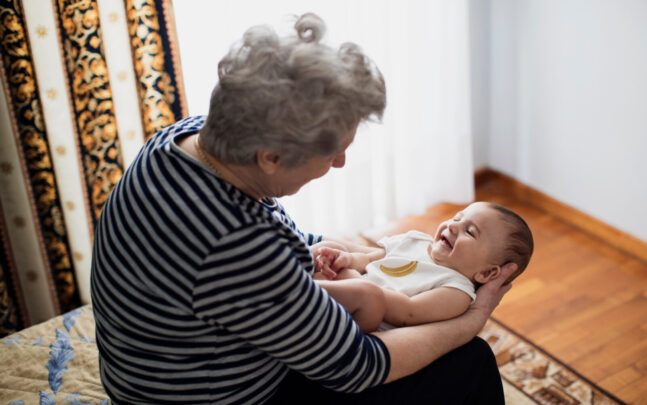 Tips on navigating grandparenthood for the first time - Starts at 60