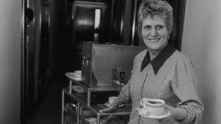 The charm of the office: Tea ladies and trolley service - Starts at 60