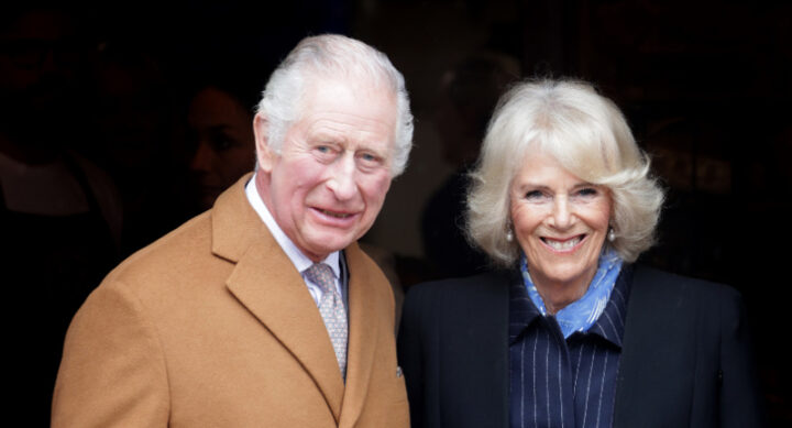 King Charles and Queen Consort Camilla’s official coronation portrait ...