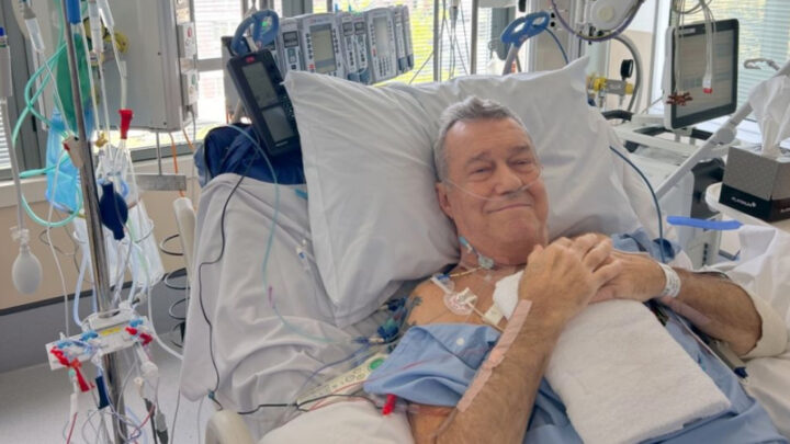 ‘Looking good’: Rock legend Jimmy Barnes all smiles as he recovers from ...