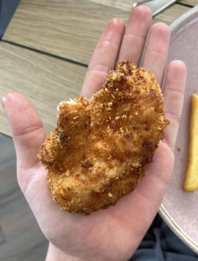 Schnitzel shock: Aussie pub-goer sparks frenzy over bite-sized pub ...