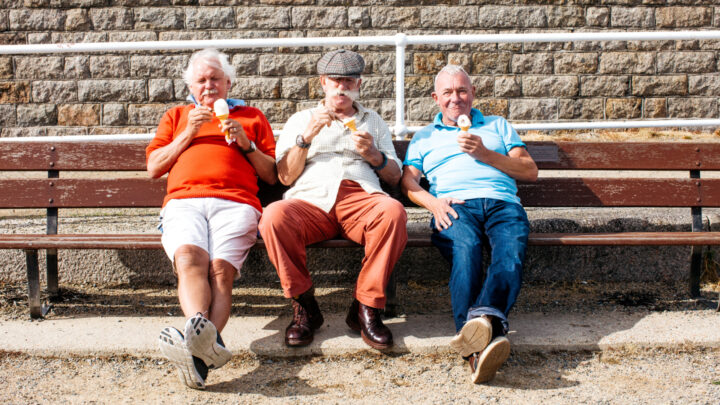 Daily Joke: Three old men discuss their aches, pains and bodily ...