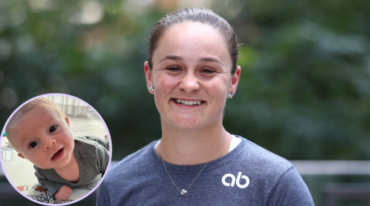 Ash Barty offers rare glimpse of ‘precious’ baby Hayden as mum and bub ...