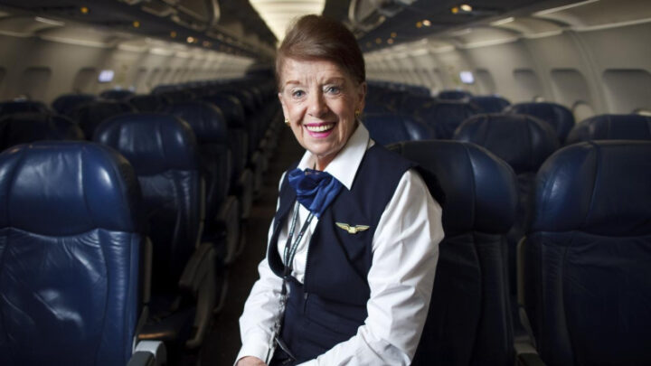 ‘Fly high, Bette!’: The world’s longest-serving flight attendant Bette ...