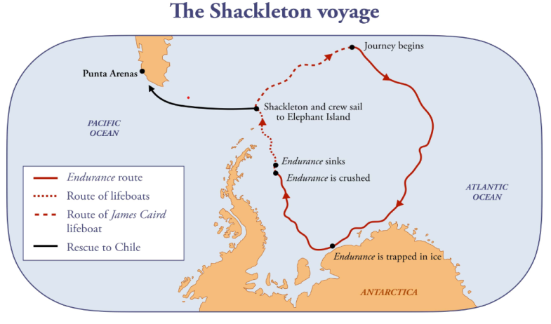 In Shackleton’s Footsteps: A true story of a Trans-Antarctic expedition ...