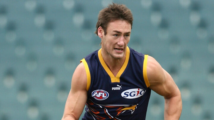 AFL community bid an emotional farewell to premiership star Adam Hunter ...