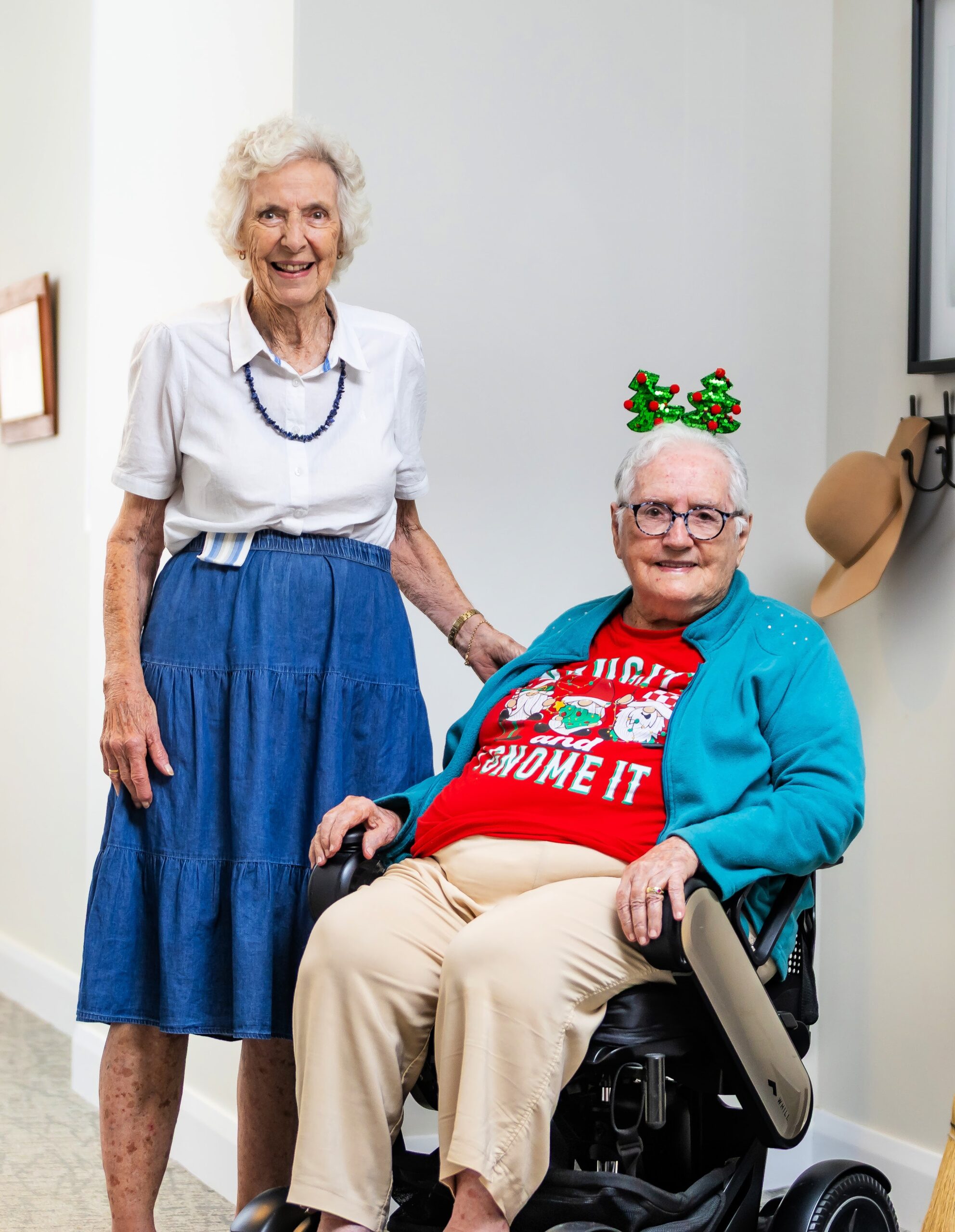 Pamela Kennedy and Margot Cox were socially isolated before moving into ...